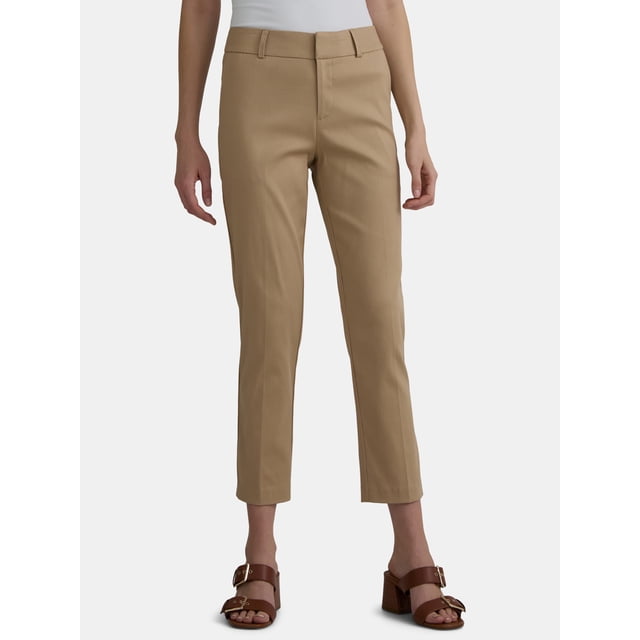 Time and Tru Women's Skinny Pants, 27" Inseam, Sizes 0-22 - Walmart.com