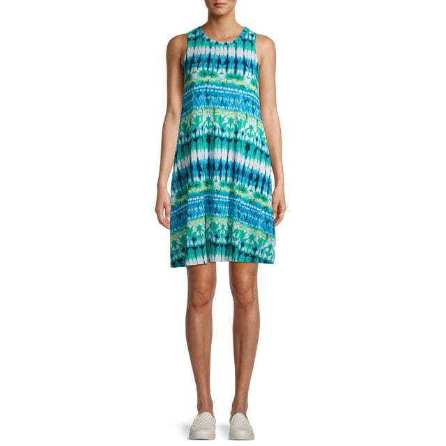 Time and Tru Women's Sleeveless Knit Dress - Walmart.com Time and Tru Women's Sleeveless Knit Dress - Walmart.com