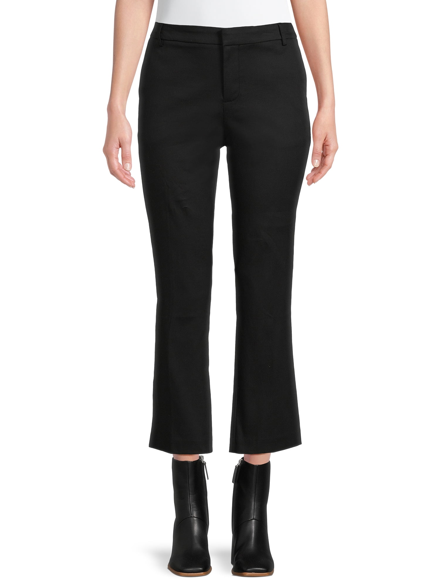 Time and Tru Women's Straight Pants, 28" Inseam, Sizes 2-20 - Walmart.com