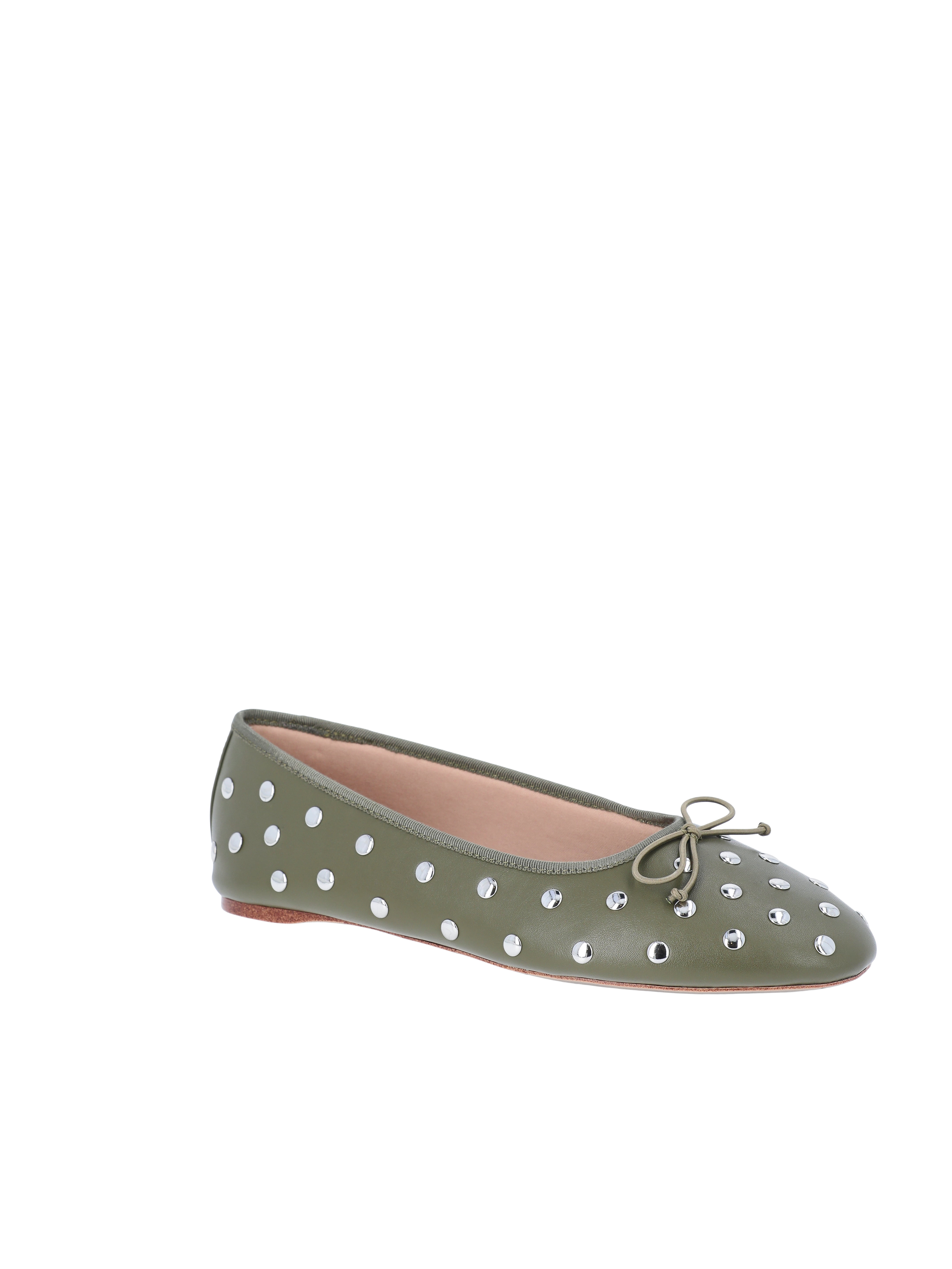 Time and Tru Women's Studded Ballet Flats - Walmart.com