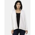 Time and Tru Women's Super Soft Button Cardigan, Sizes XS-XXXL ...