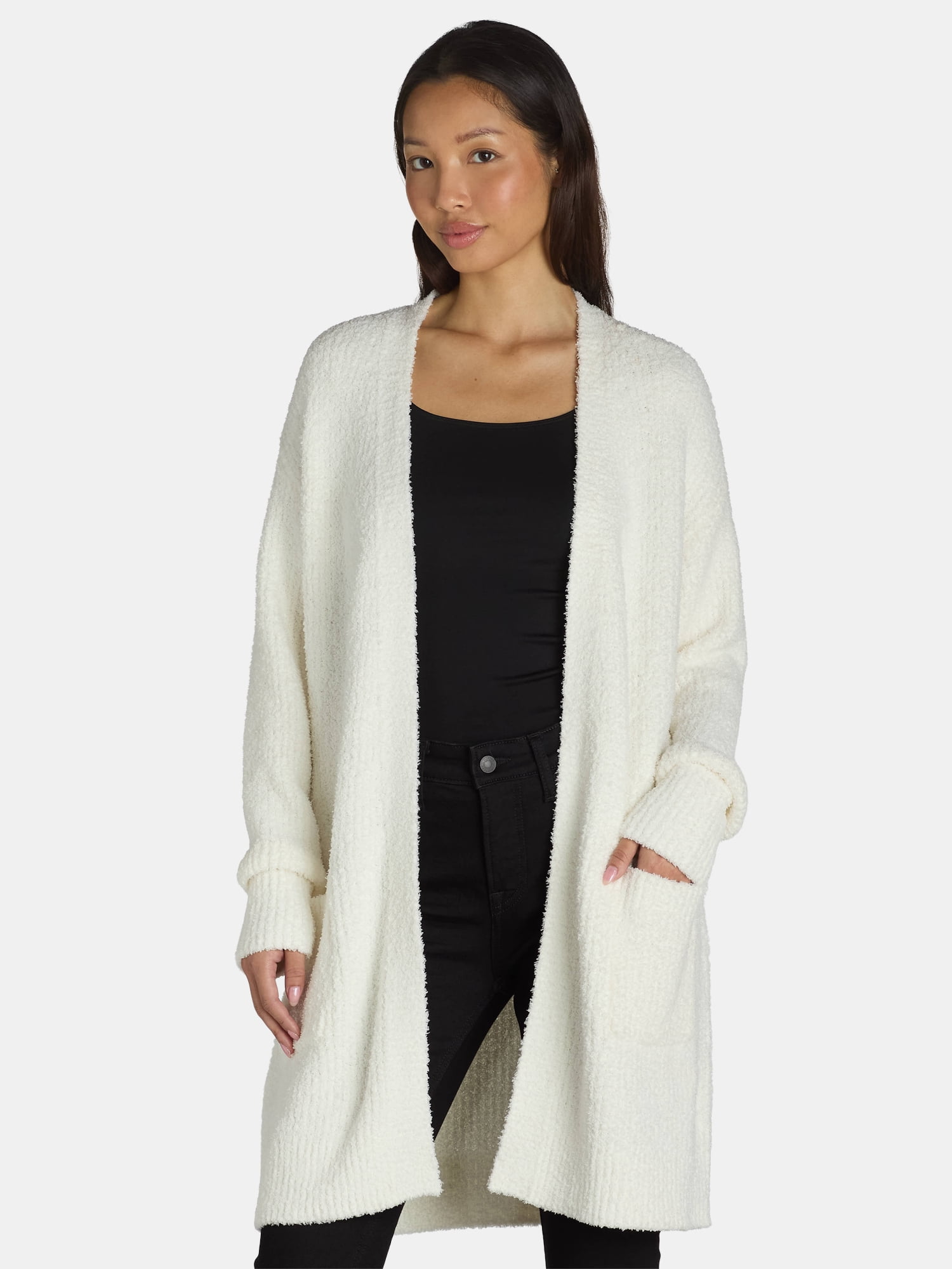 Time and Tru Women's Super Soft Cardigan, Size XS-XXXL - Walmart.com