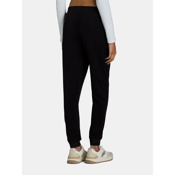 Time and Tru Women's Super Soft Hacci Knit Jogger Pants, 27.5" Inseam ...