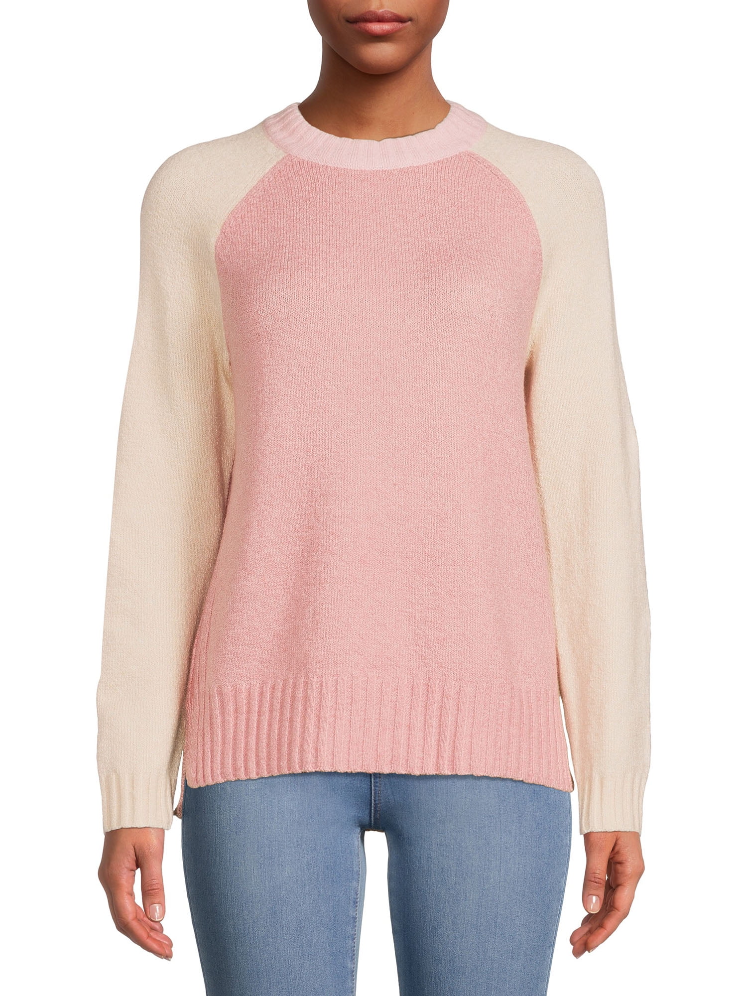 Time and Tru Women's Super-Soft Pullover Sweater - Walmart.com