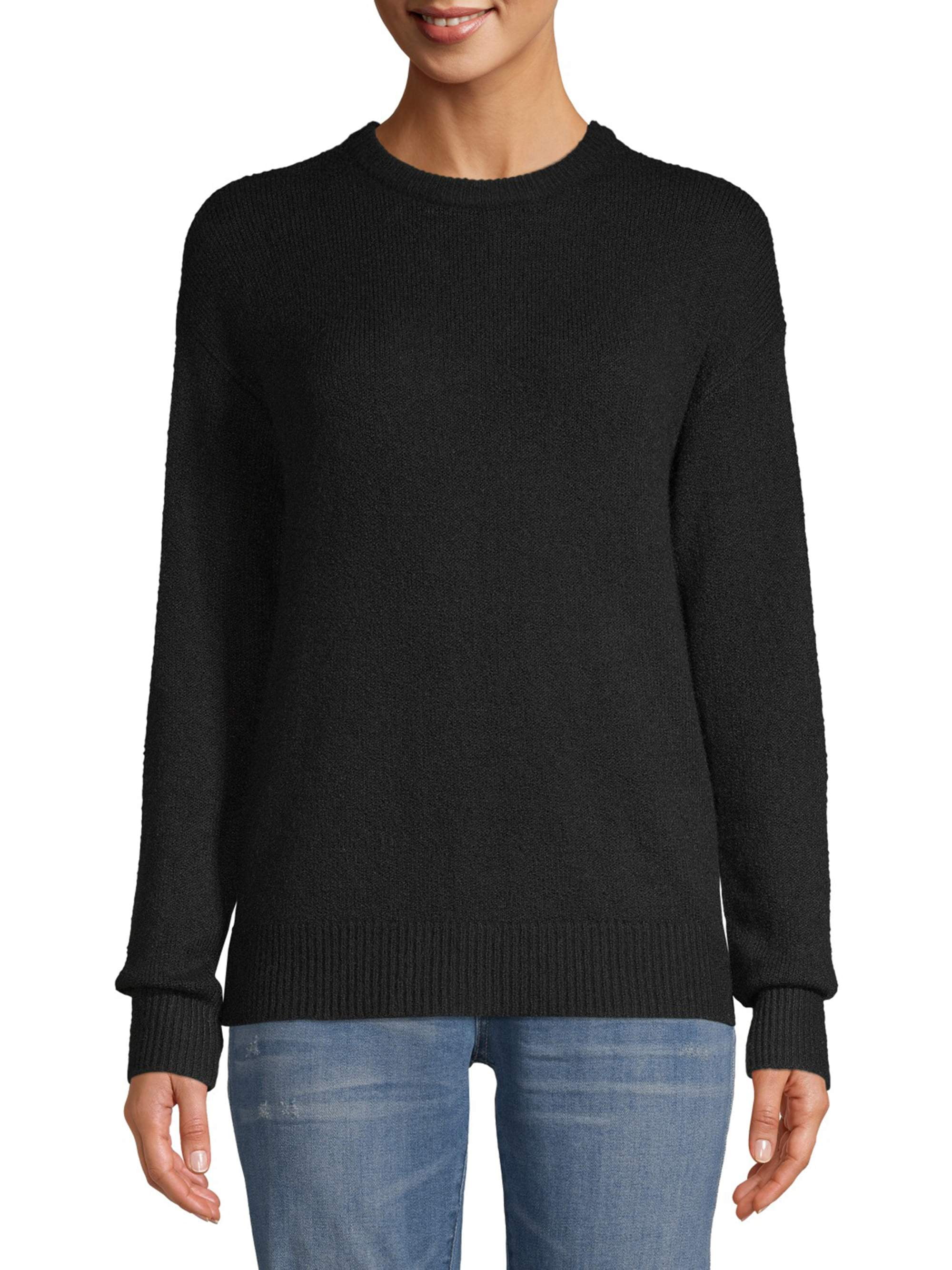 Time and Tru Women's Supersoft Pullover Sweater - Walmart.com