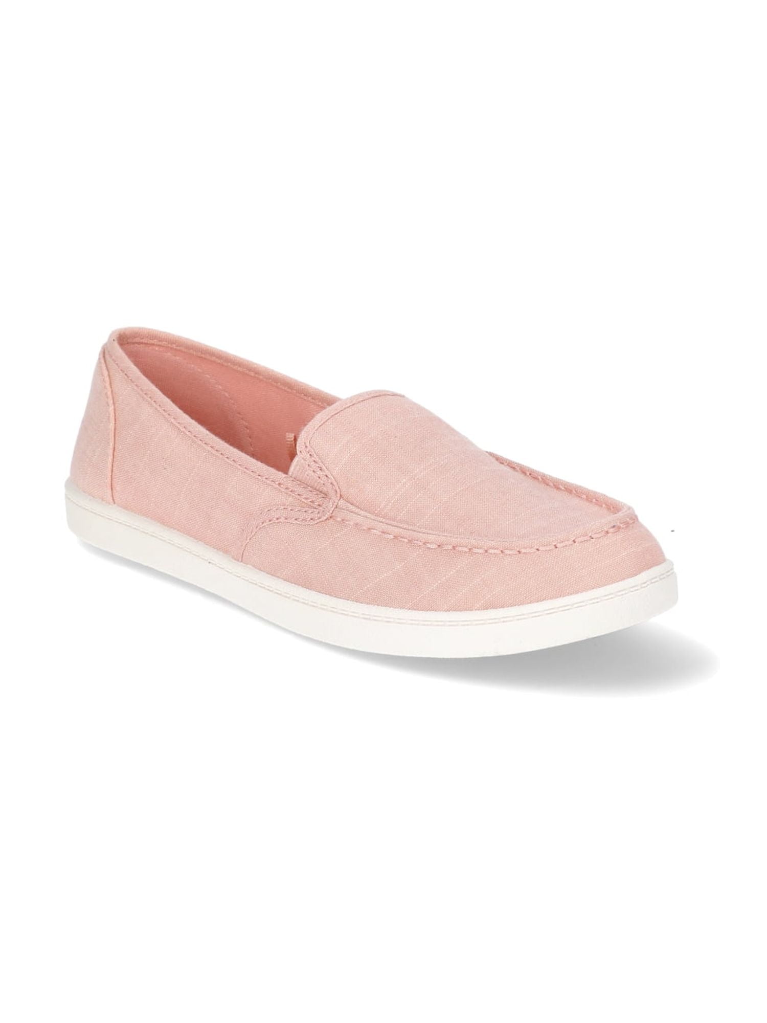 Time and Tru Women's Moc Toe Surf Sneakers, Wide Width, Casual Slip-On ...