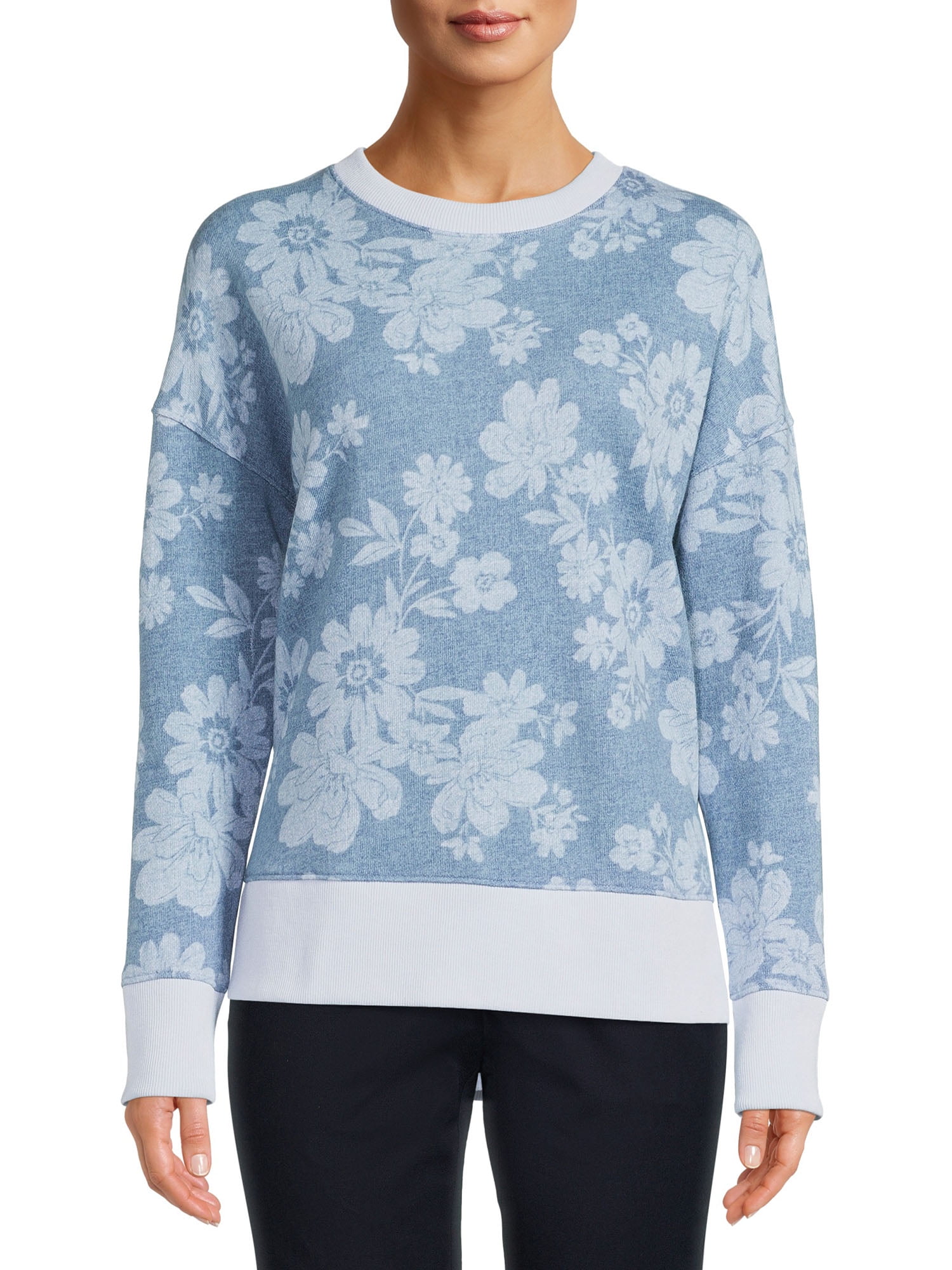 Time and Tru Women's Sweatshirt - Walmart.com