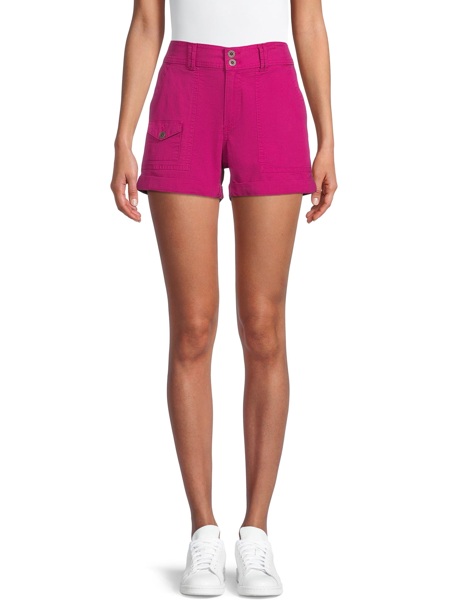 Time and Tru Women's Utility Shorts - Walmart.com