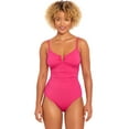 Time And Tru Womens V Wire Swimsuit 1 Piece Sizes Xs 3x