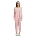 Time and Tru Velour Set - 2-Piece Sweatshirt & Pants - Walmart.com