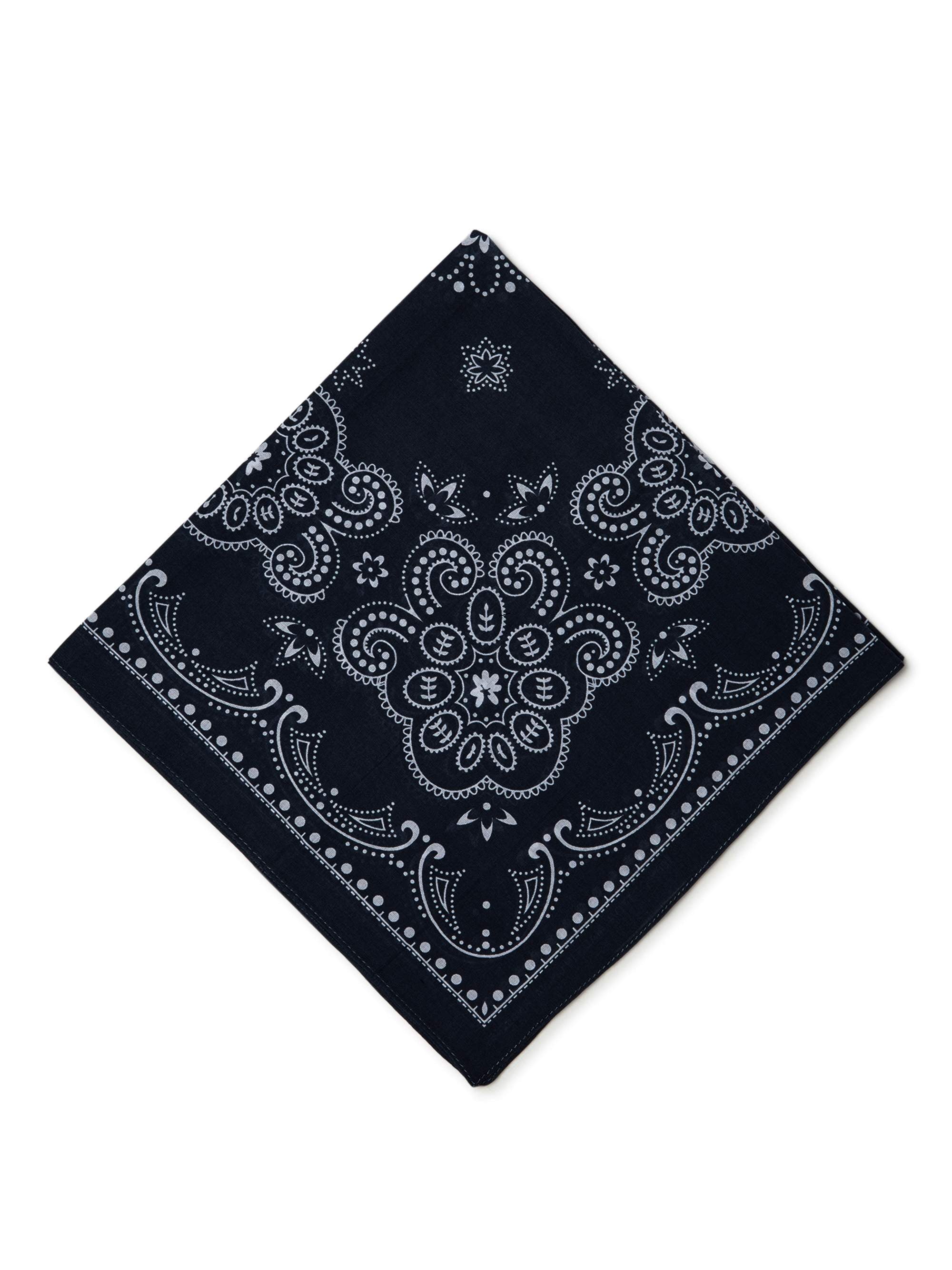 (2 pack) Time and Tru Women's Western Star Bandana, Slate Grey ...