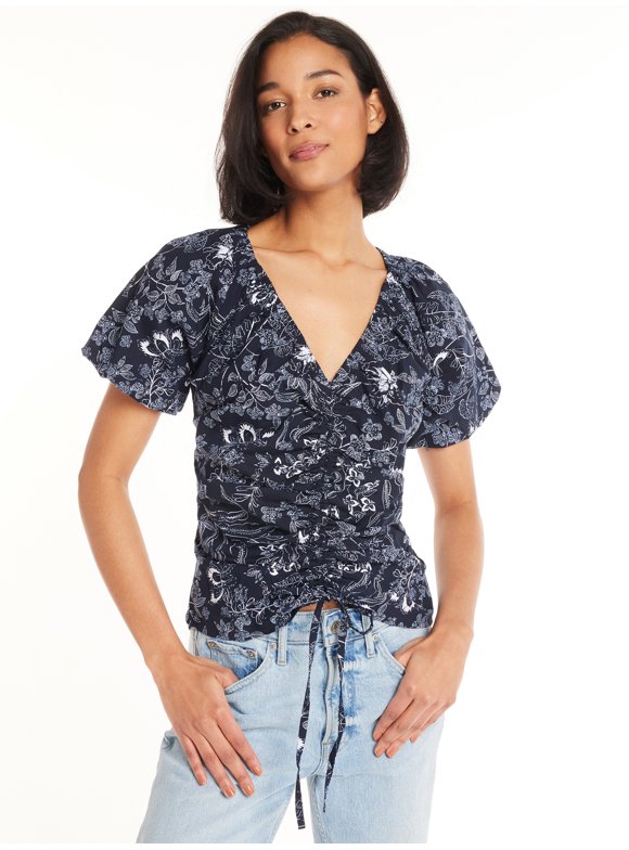 Time and Tru Womens Tops in Womens Clothing - Walmart.com
