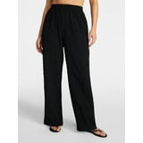 Time and Tru Women's and Women's Plus Size Essentials Coverup Pants ...
