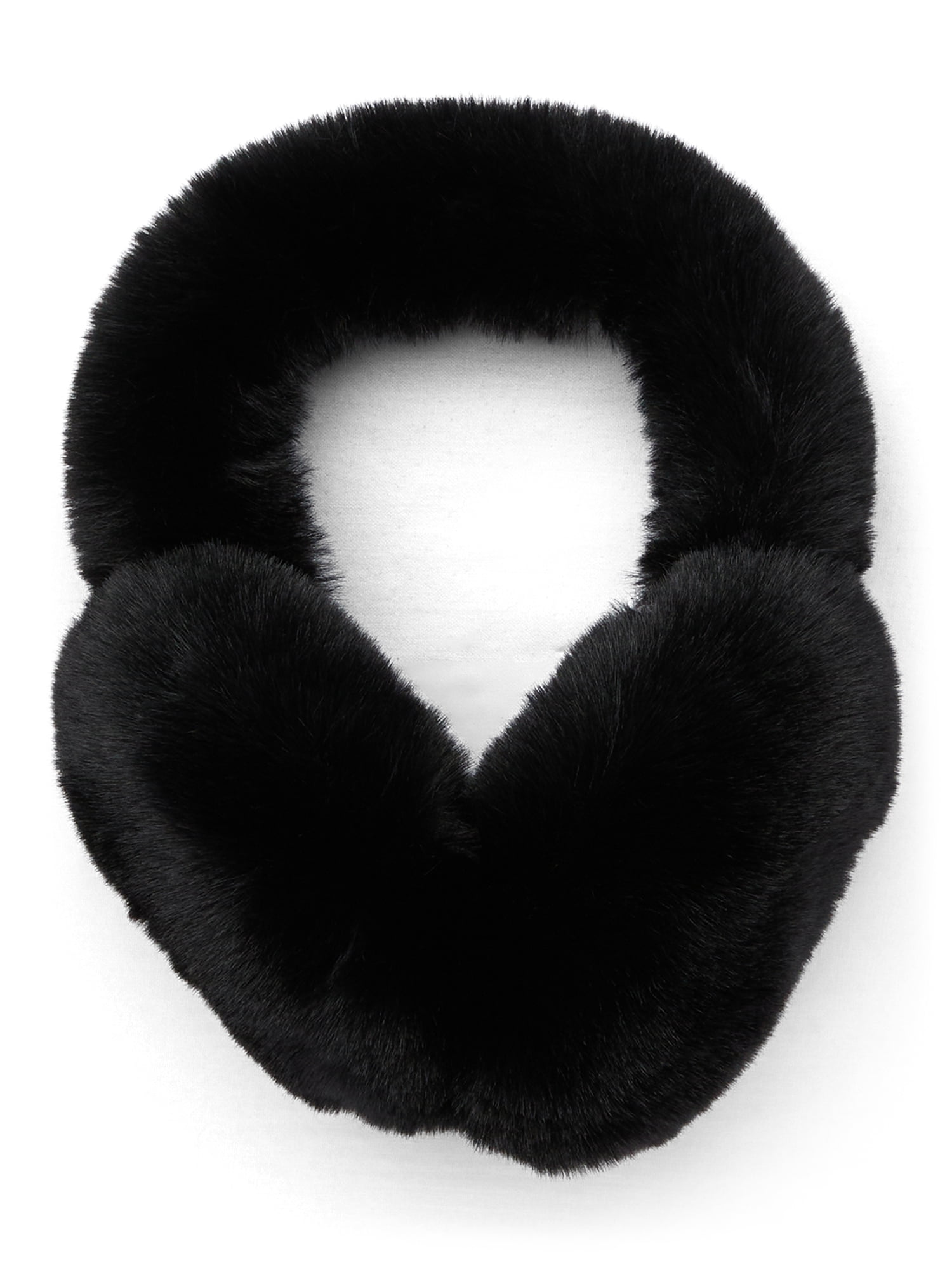 Time and Tru women's Faux Fur Winter Earmuffs - Walmart.com