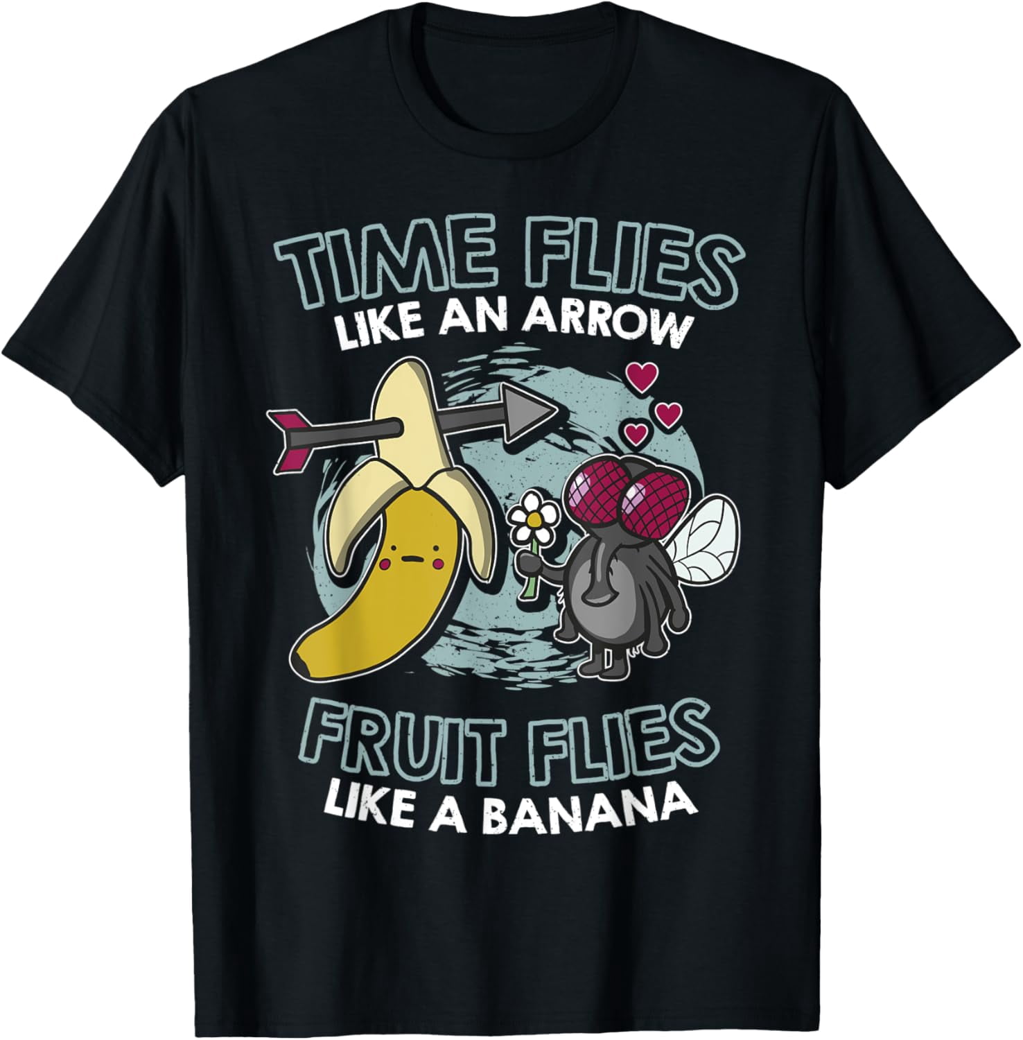 Time flies like an arrow fruit flies like a banana T-Shirt - Walmart.com