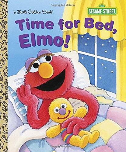 Pre-Owned Time for Bed, Elmo! Sesame Street Little Golden Book ...