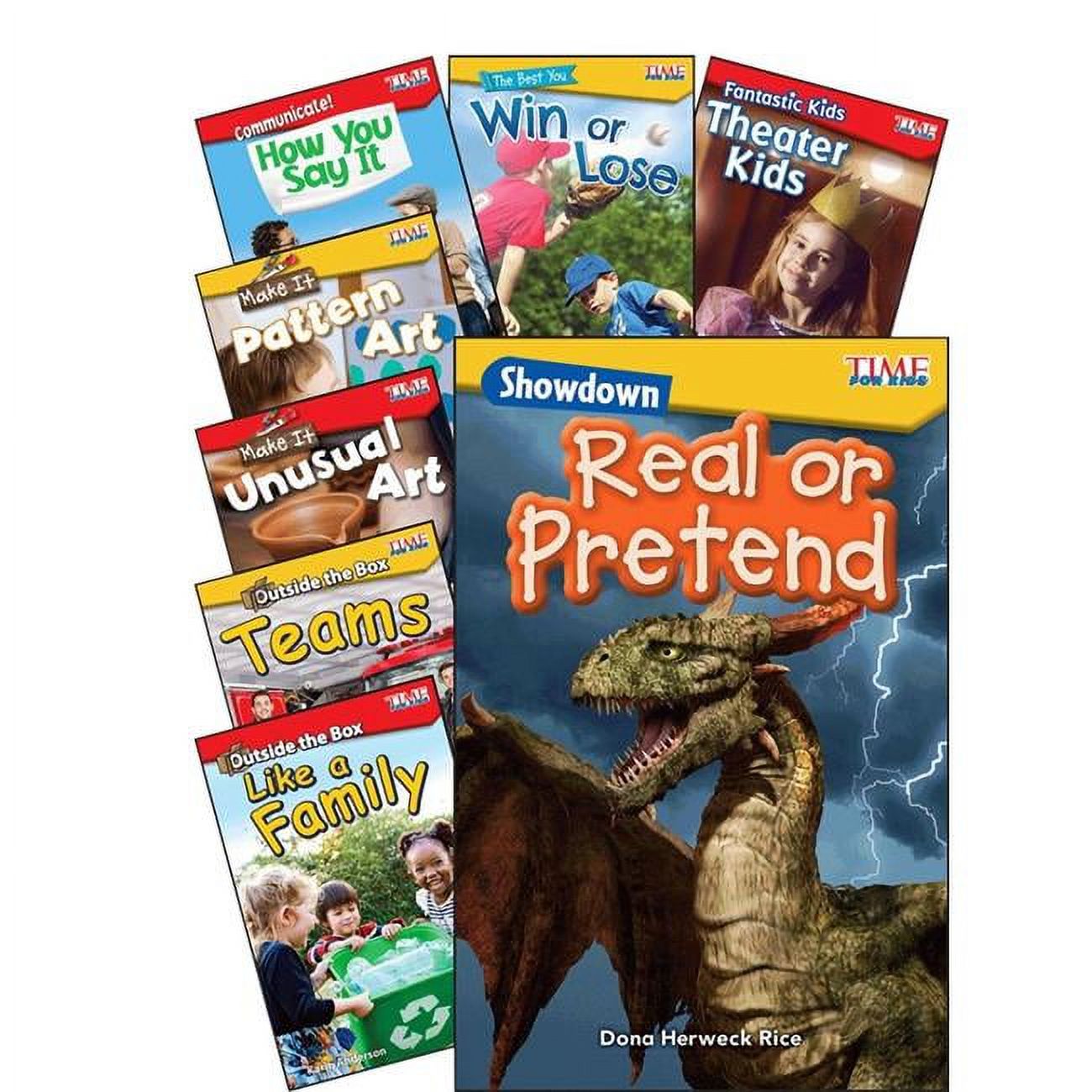 Time for Kids Informational Set A Text Book - Grade K-1 - Set of 8 ...