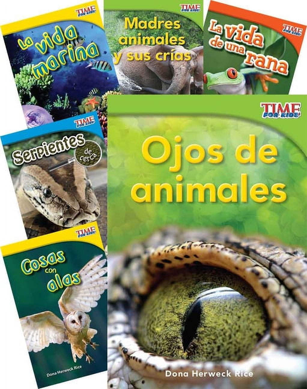 Time for Kids(r) Informational Text: Animals and Insects Set Spanish ...