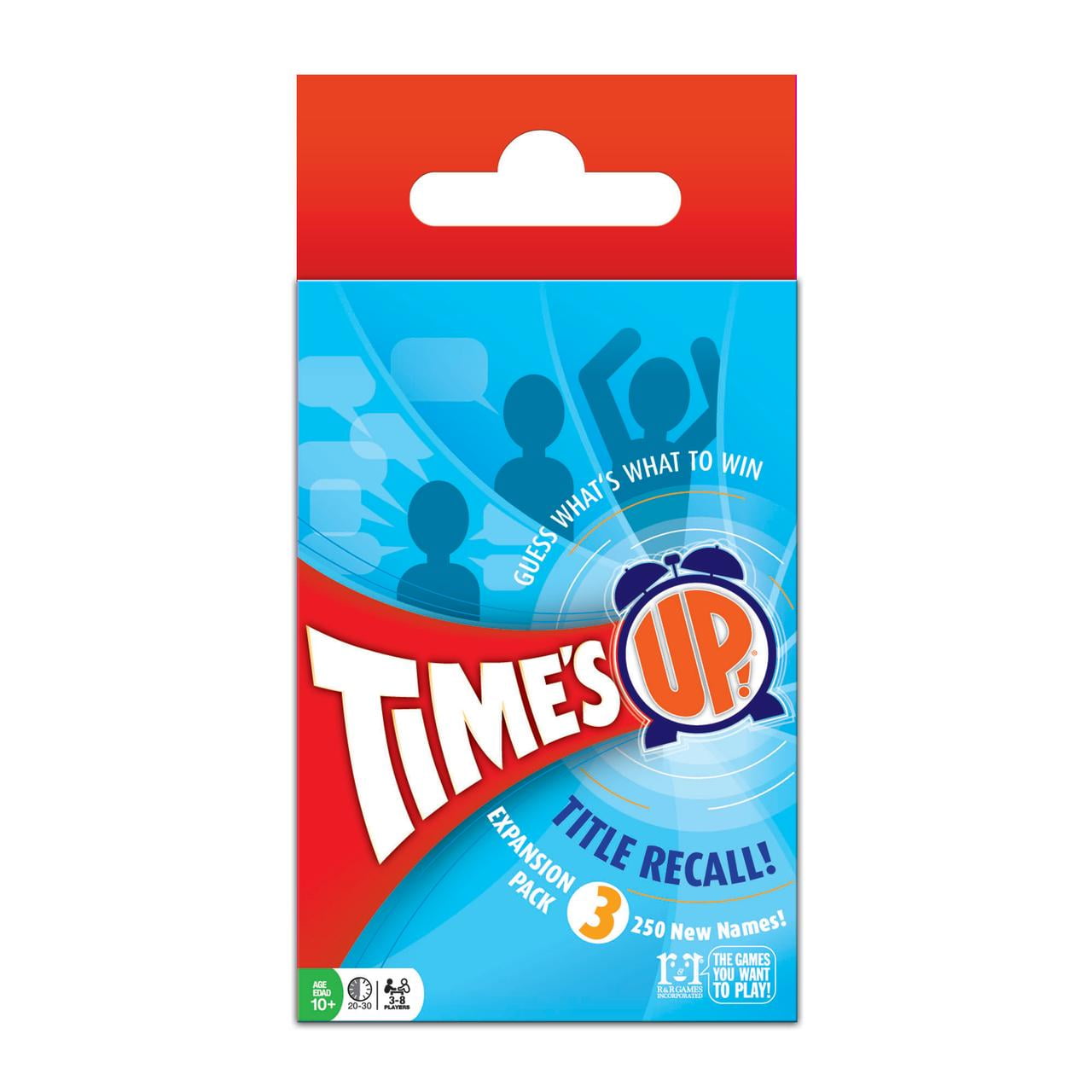 Time's up Title Recall Expansion 3, R&R Games Board Game - Walmart.com