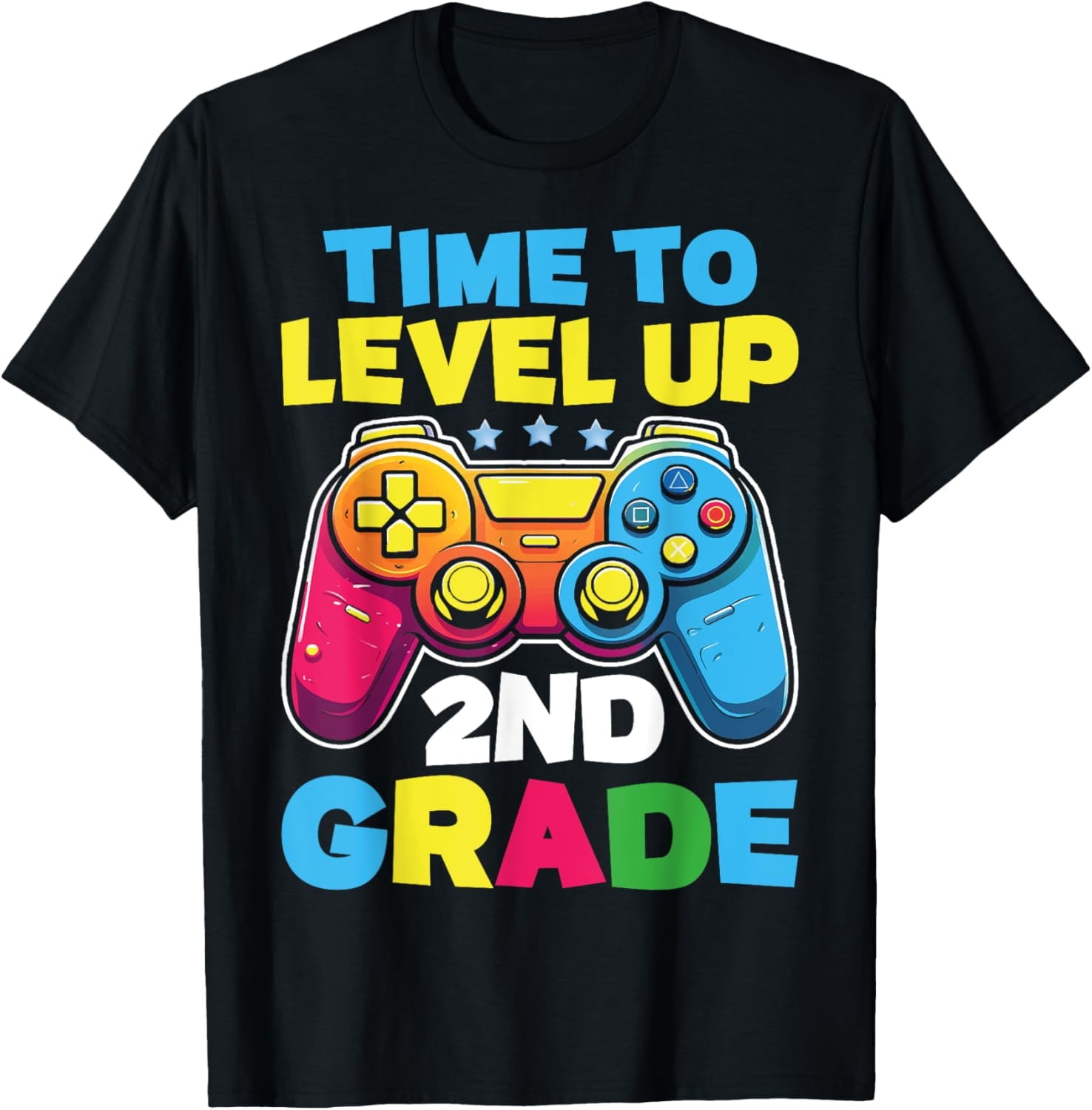 Time to Level Up 2nd Grade Video Game Controller Design Back To School ...