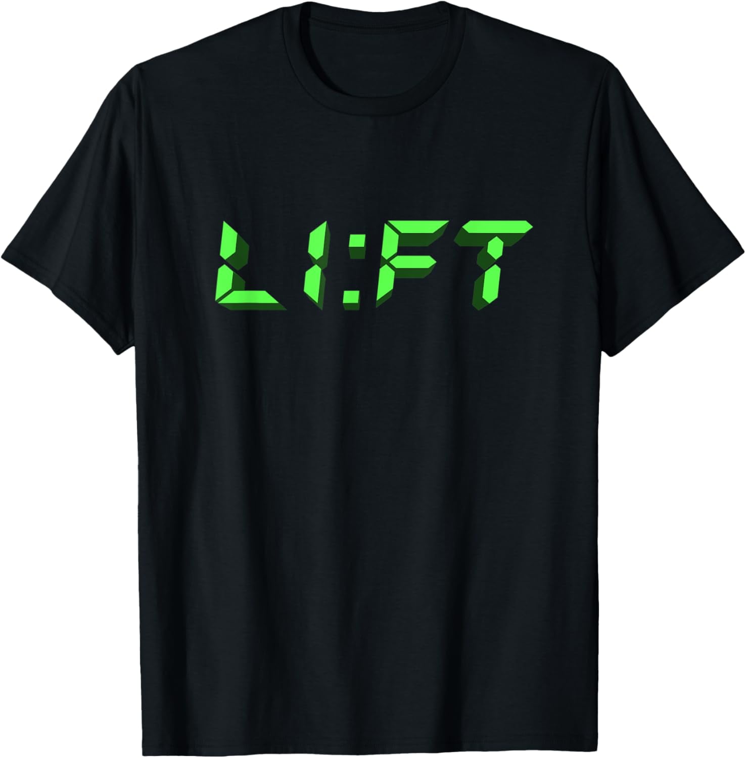 Time to Weight Lift Digital Alarm Clock Shirt T-Shirt men and women can ...