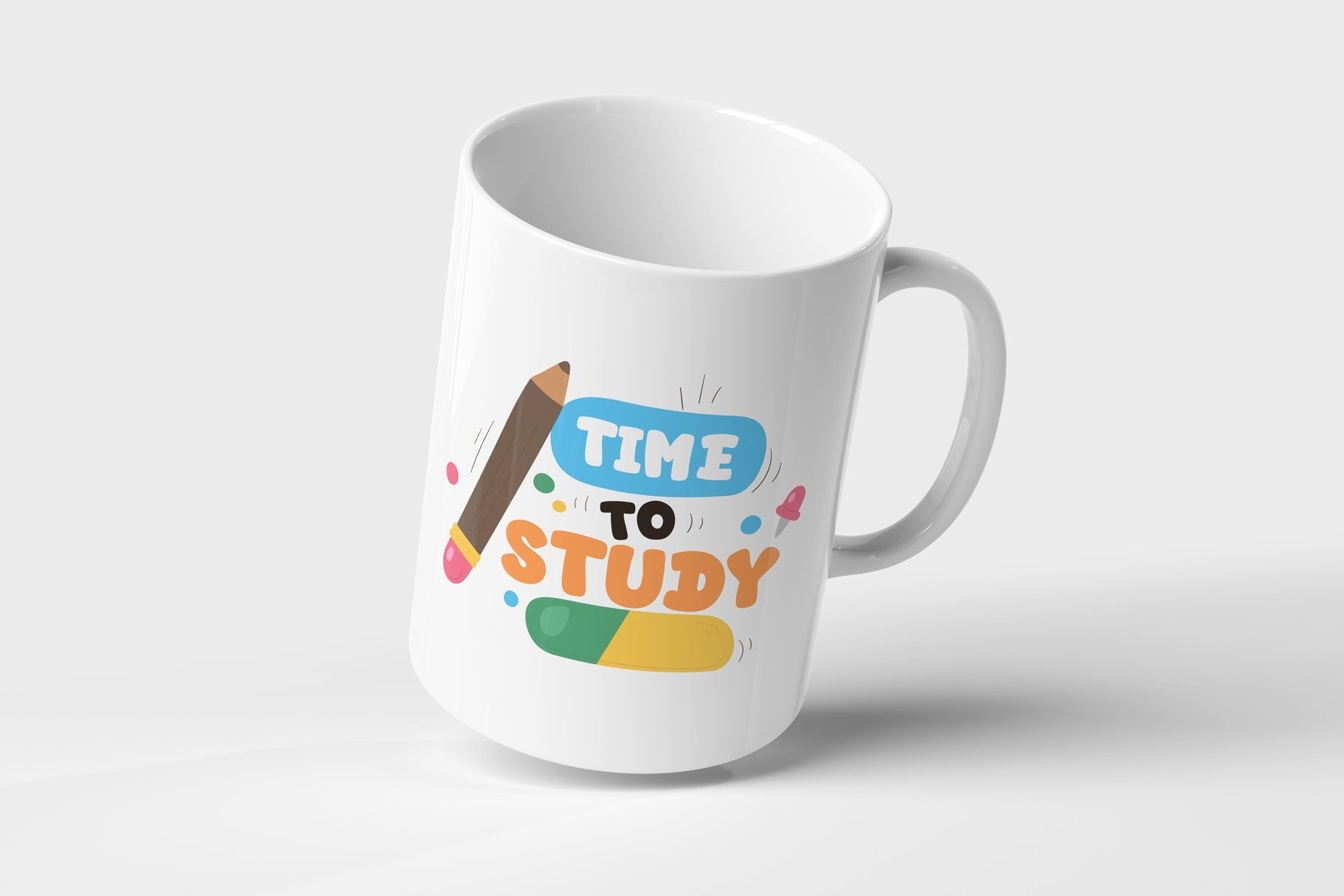 Time to study back to school mugs - Walmart.com