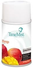 TimeMist Metered Fragrance Dispenser Refills, Mango 6.6oz. Aerosol, 12 ...