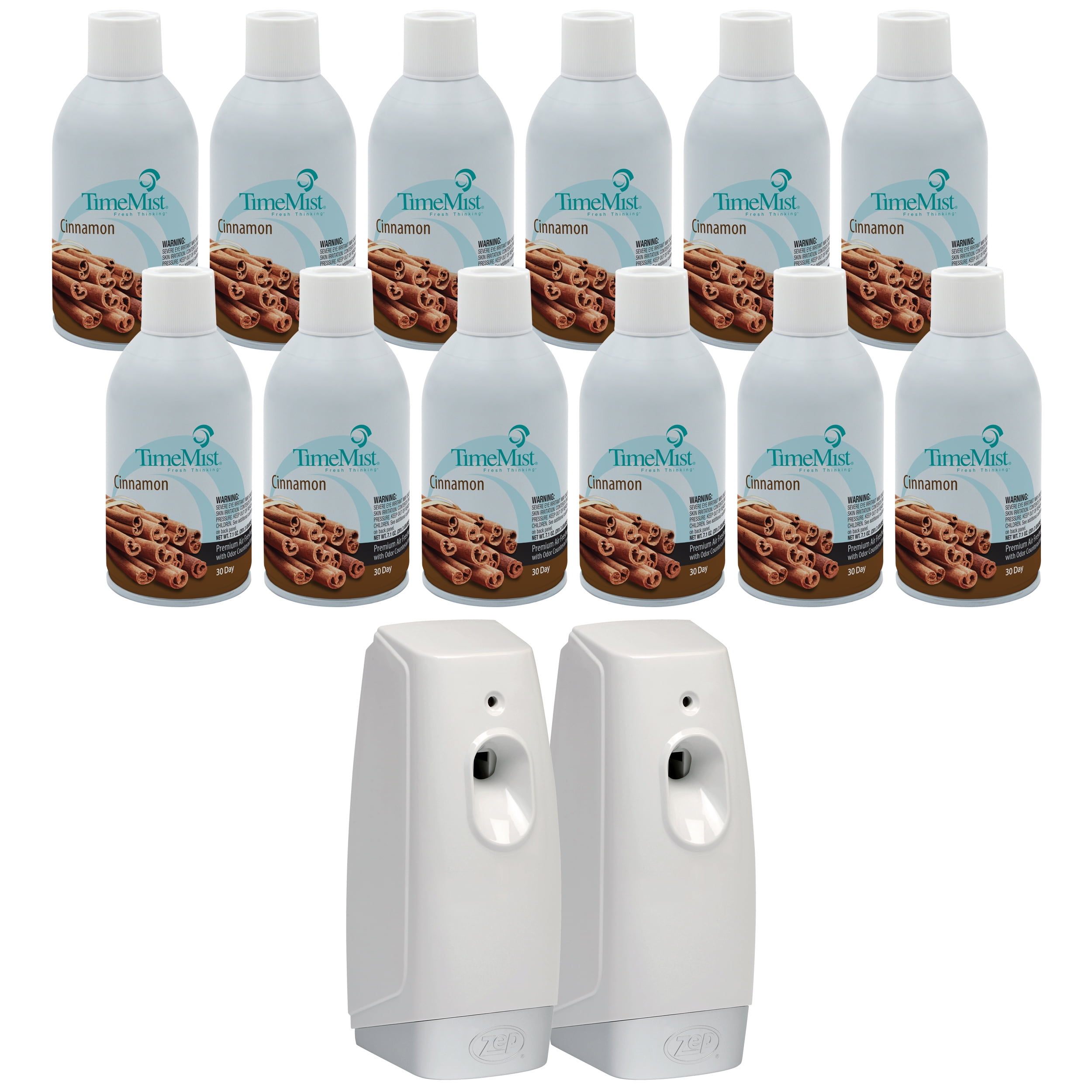 TimeMist Premium Metered Air Freshener Refills, Cinnamon (Case of 12 ...