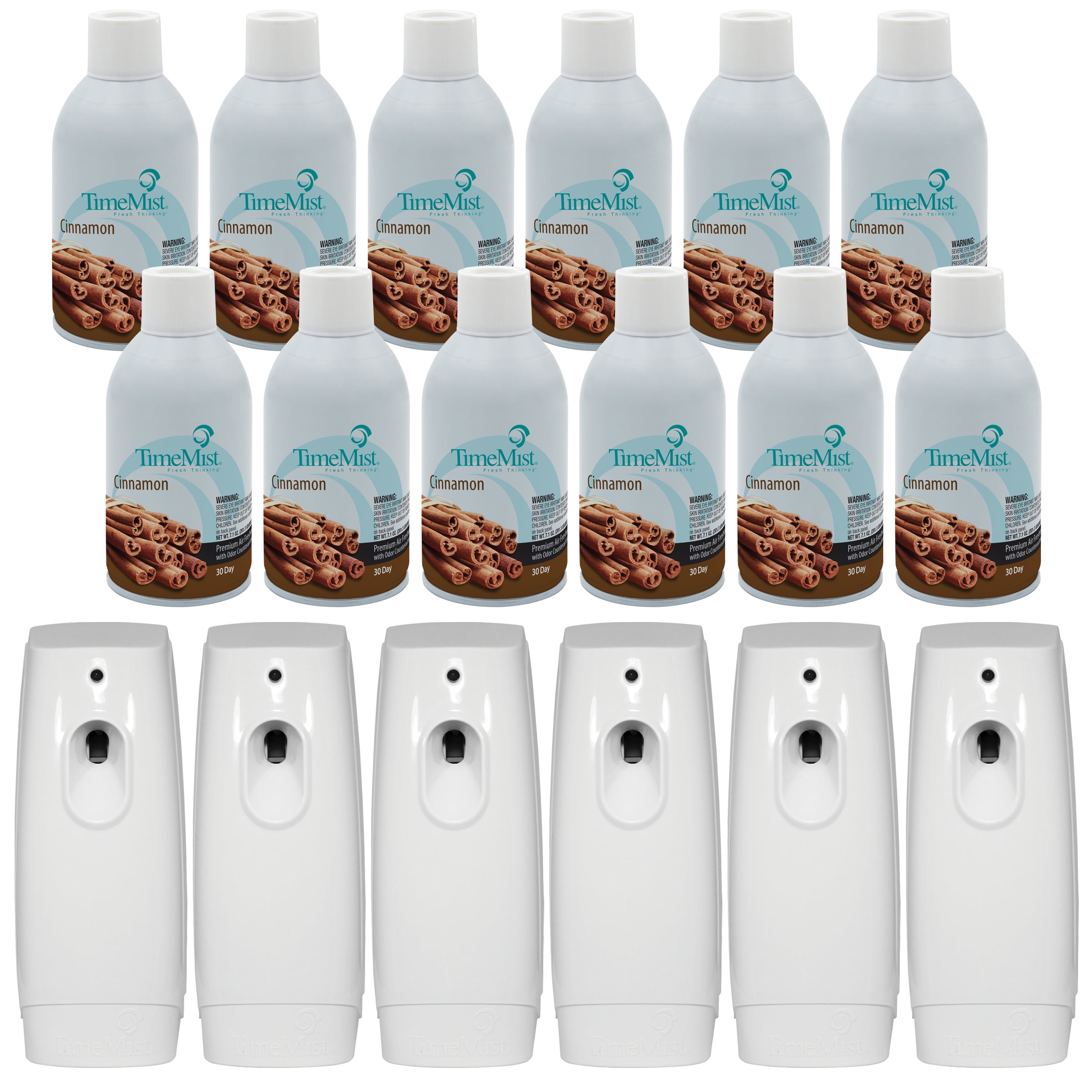 TimeMist Premium Metered Air Freshener Refills, Cinnamon (Case of 12 ...