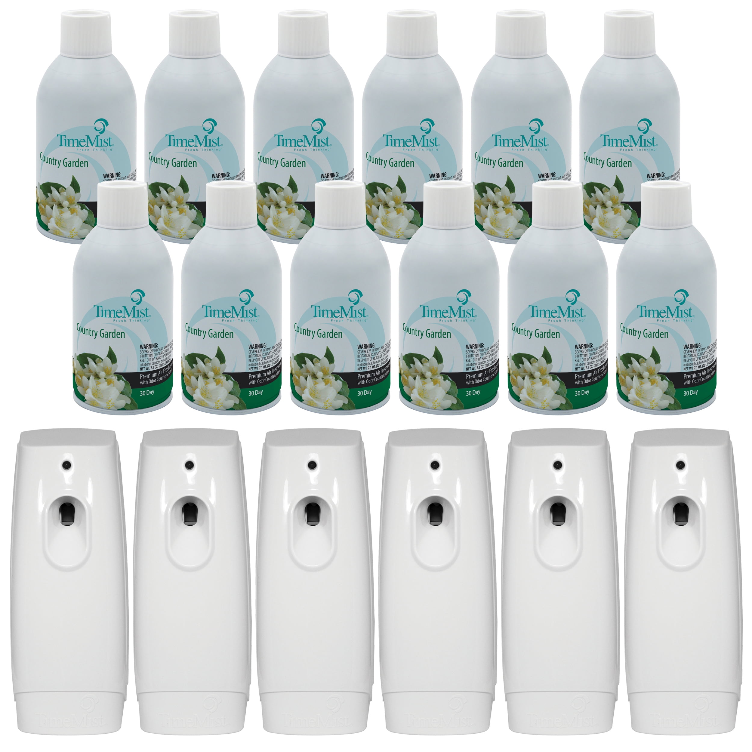TimeMist Premium Metered Air Freshener Refills, Country Garden (Case of ...
