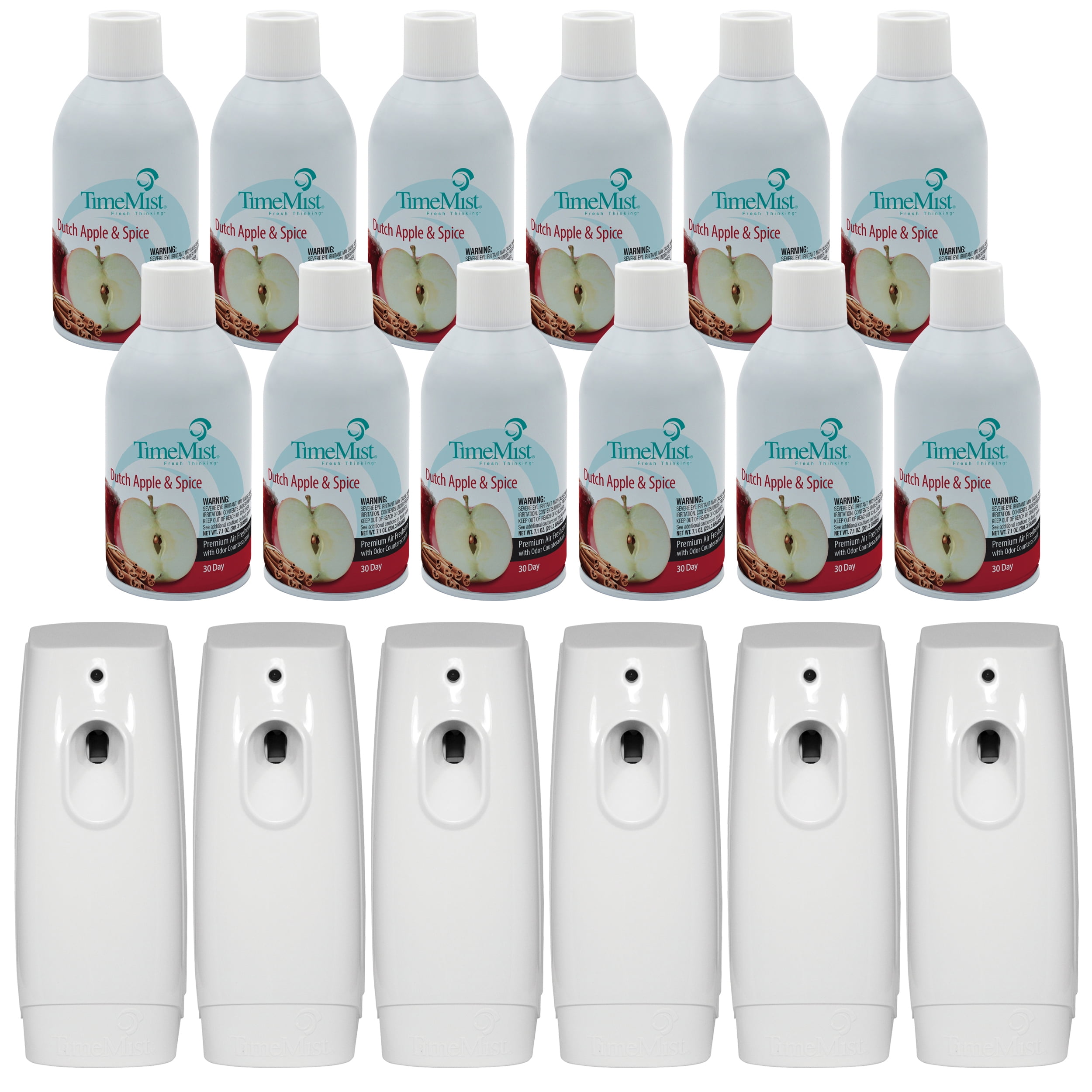 TimeMist Premium Metered Air Freshener Refills, Dutch Apple Spice (Case ...
