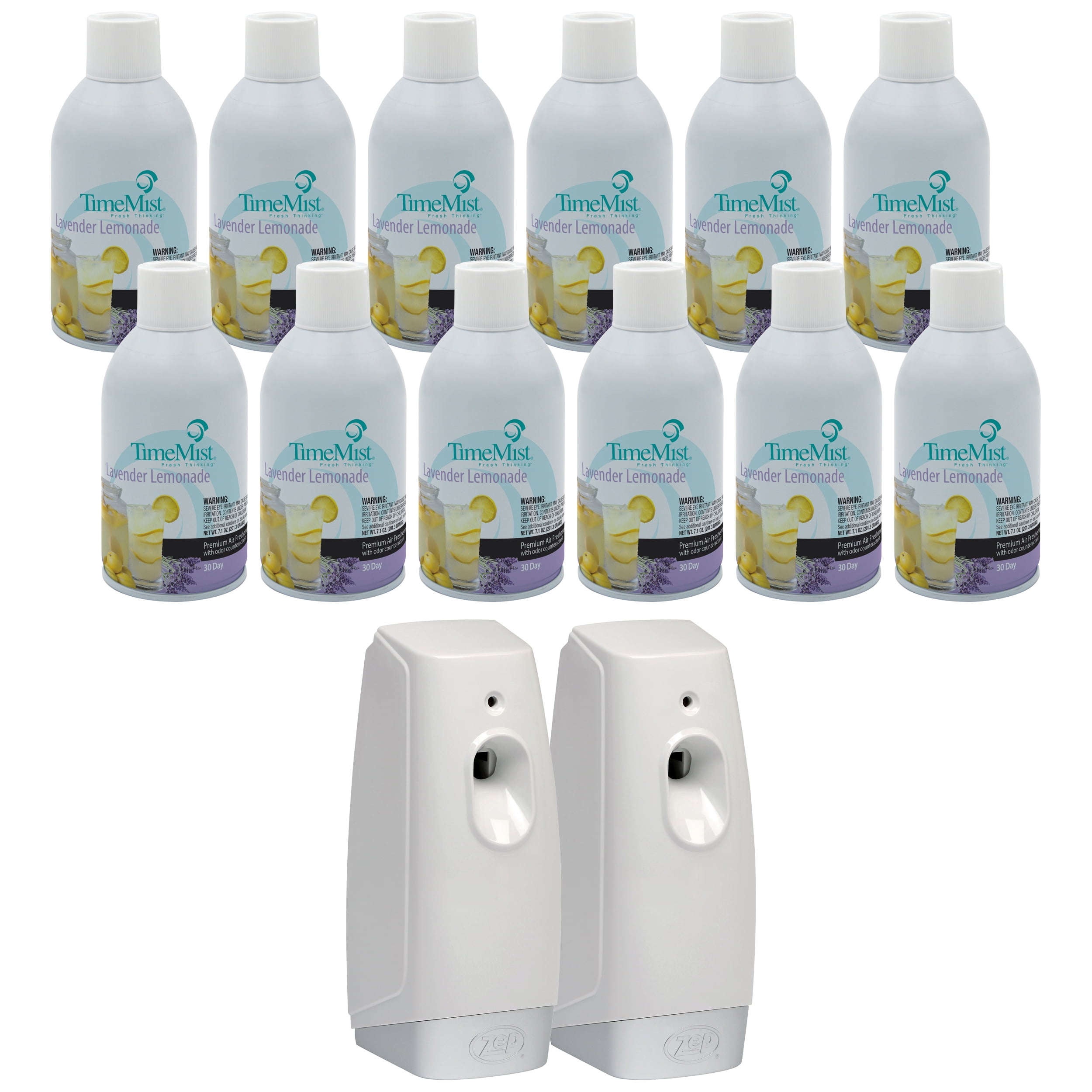 TimeMist Premium Metered Air Freshener Refills, Lavender Lemonade (Case ...