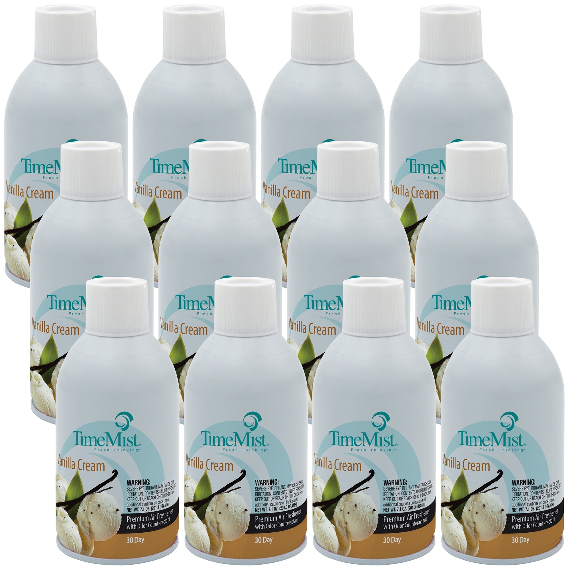 TimeMist Premium Metered Air Freshener Refills - Vanilla Cream - 7.1 oz ...
