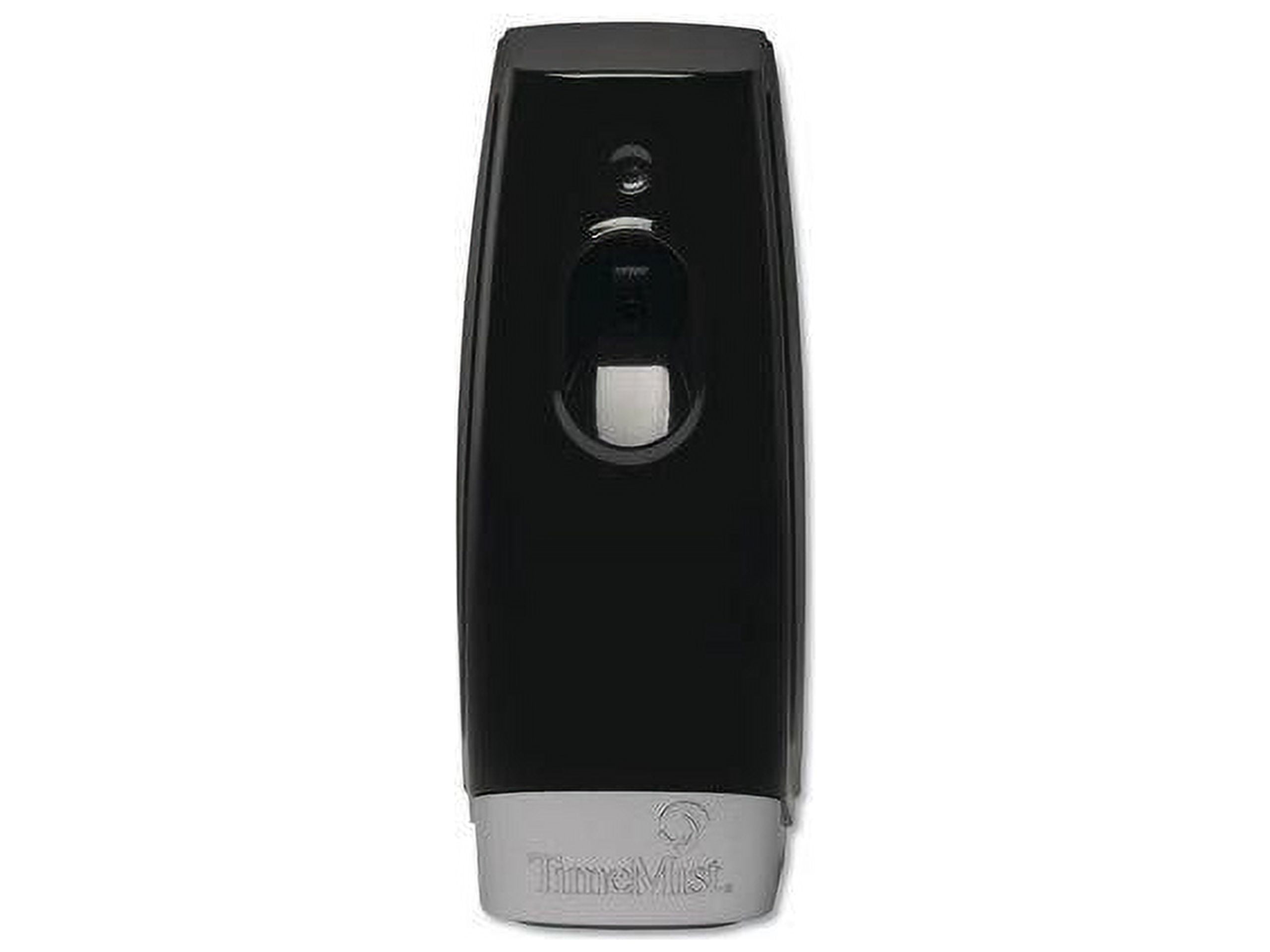 TimeMist Settings Fragrance Dispenser Black 3 2/5"W x 3 2/5"D x 8 1/4"H ...
