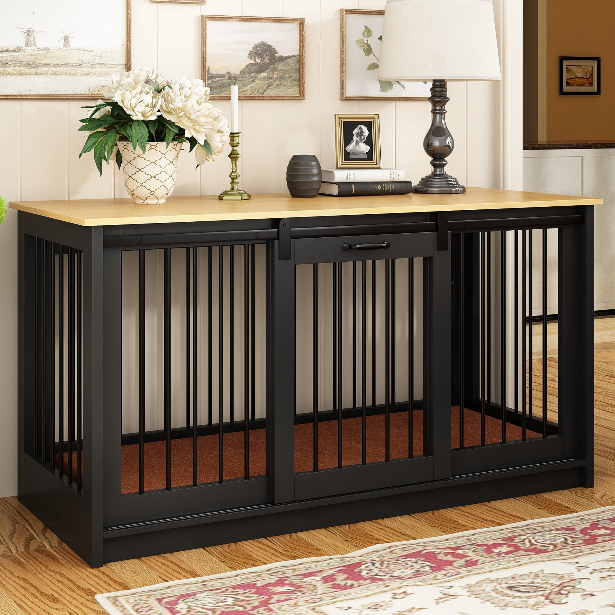 Timechee Pet Residence with Iron Tube Reinforcement Stylish & Sturdy ...