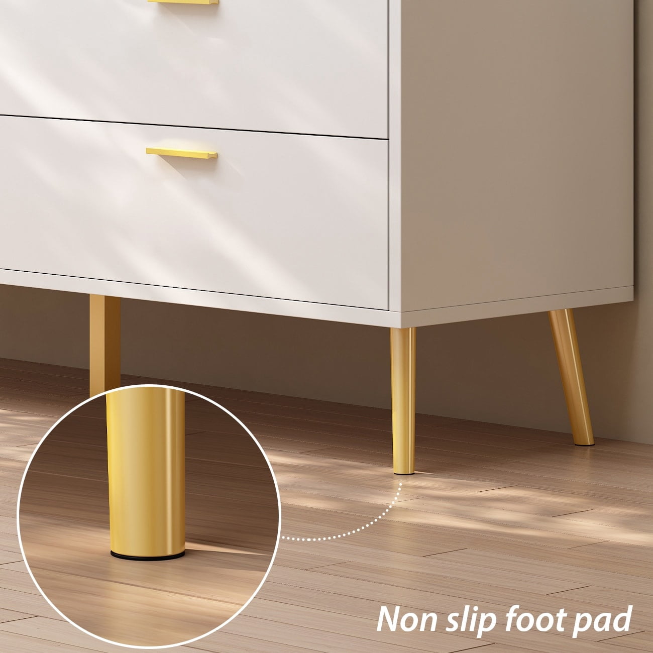 Timechee Sideboard Dresser Storage Chest of Drawers for Bedroom Living ...