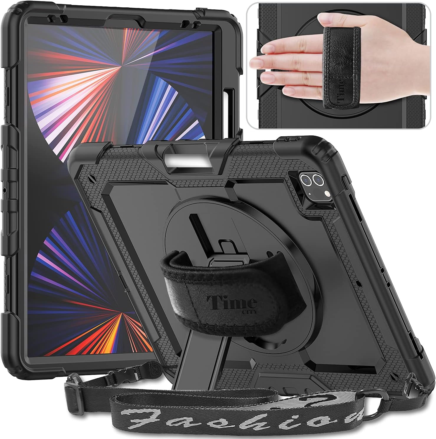 Timecity Protective Case for iPad Pro 12.9 inch 6th/ 5th/ 4th/ 3rd ...
