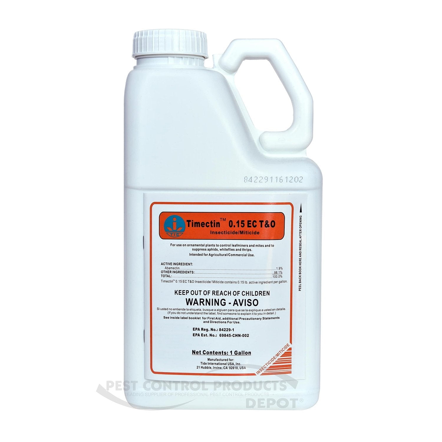 Timectin 0.15 EC Insecticide Miticide 1 Gallon (128 Oz.) - Walmart.com