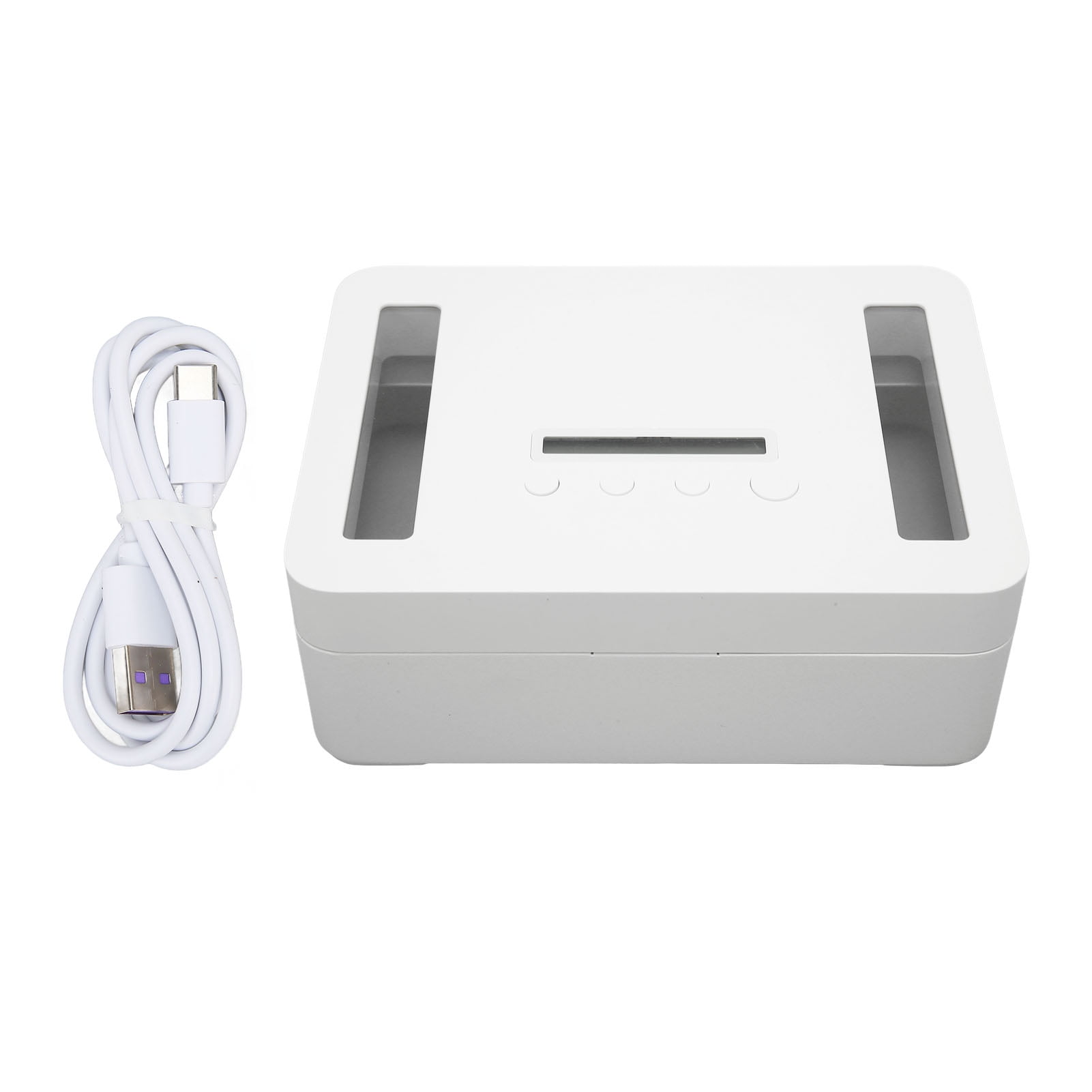 Timed Lock Box Metal LED Display 365 Days Self Control Time Lock ...