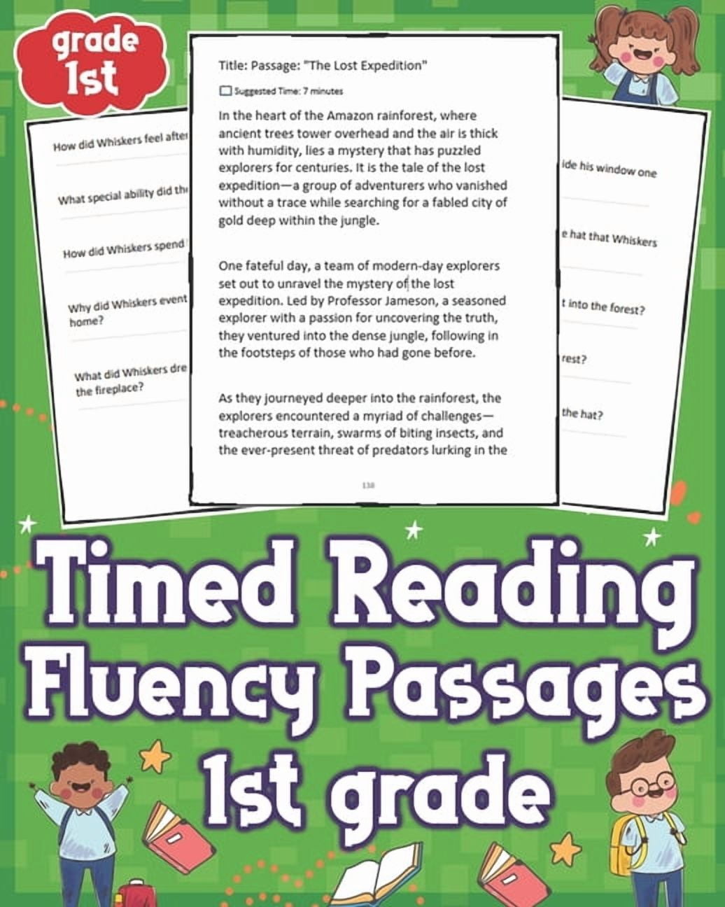 Timed Reading Fluency Passages 1st Grade: Unleash Your Child's ...