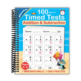 Timed Tests: Addition and Subtraction Math Drills, Practice 100 days of ...
