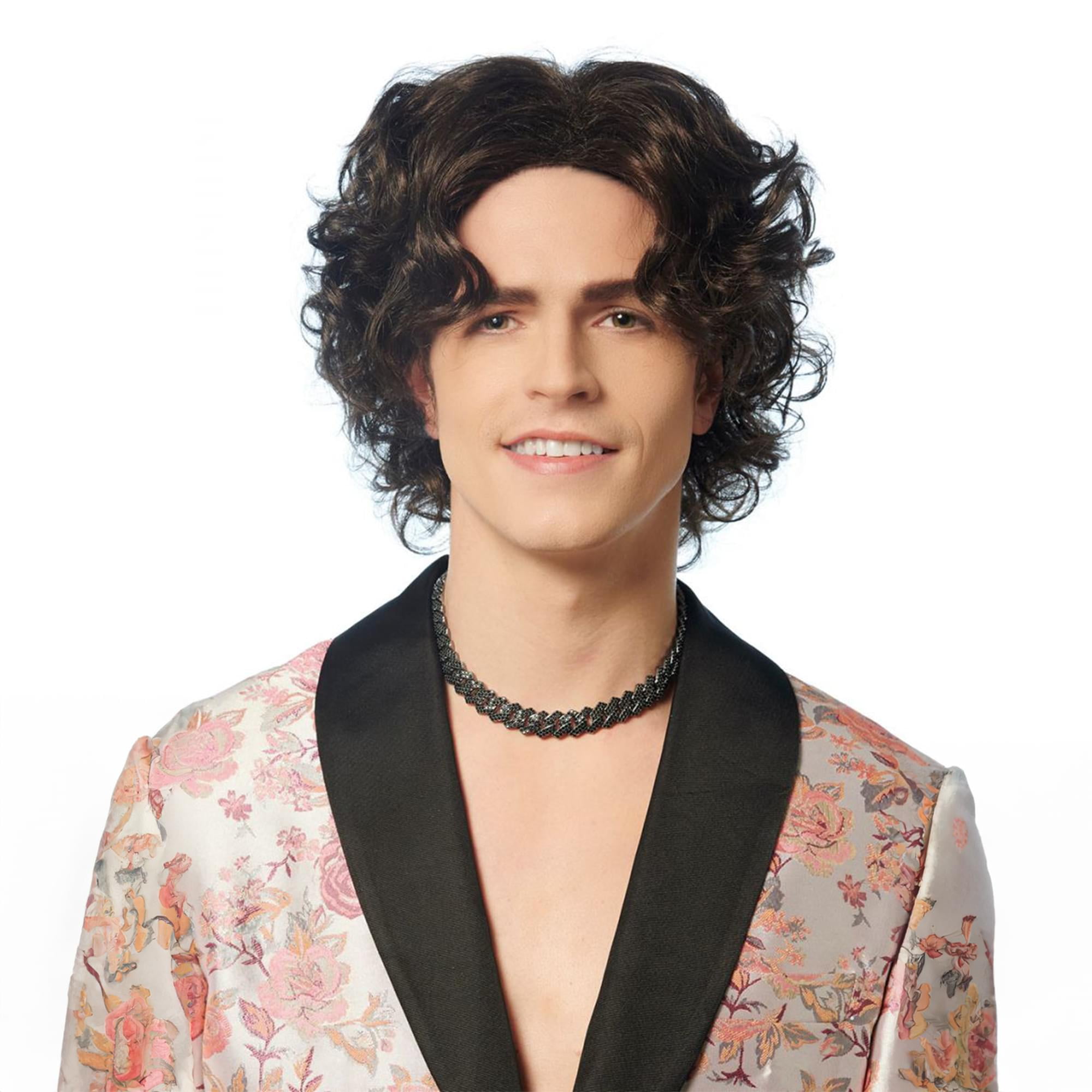 Timee Brown Adult Costume Wig - Walmart.com