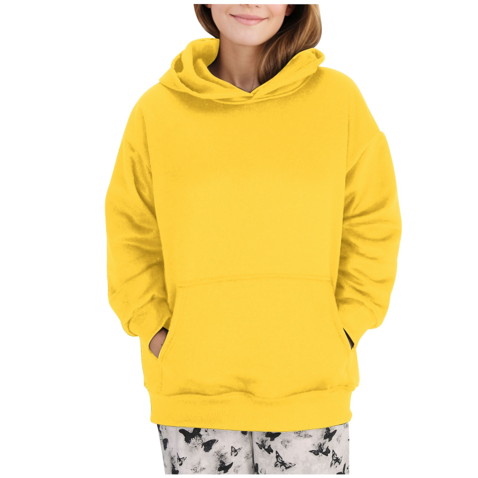 Timegard Oversized Hoodies for Women Drop Shoulder Sweatshirts Loose ...