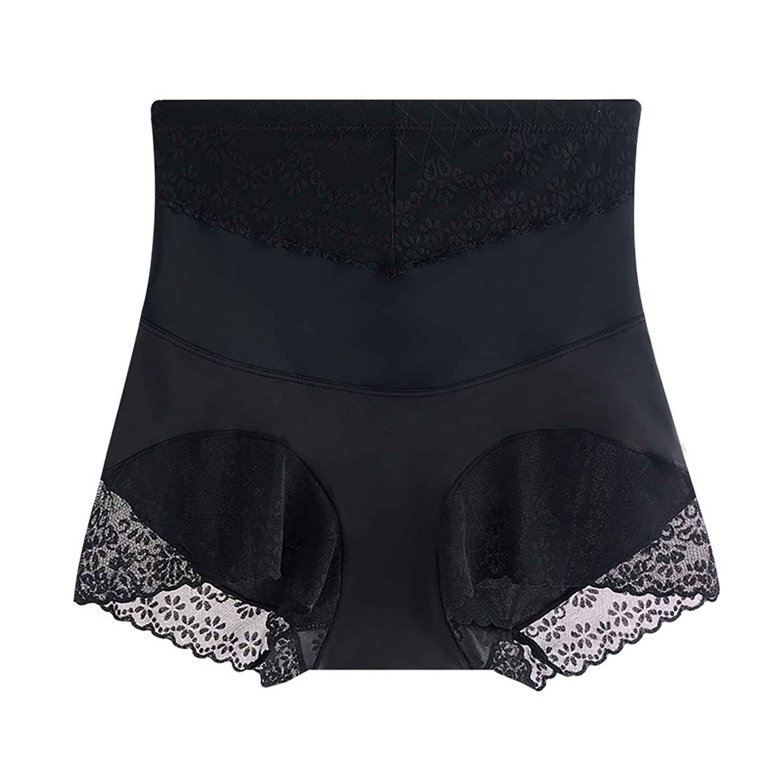 Timegard Panties for Women Lace Belly Control High Waist Butt Lifting ...