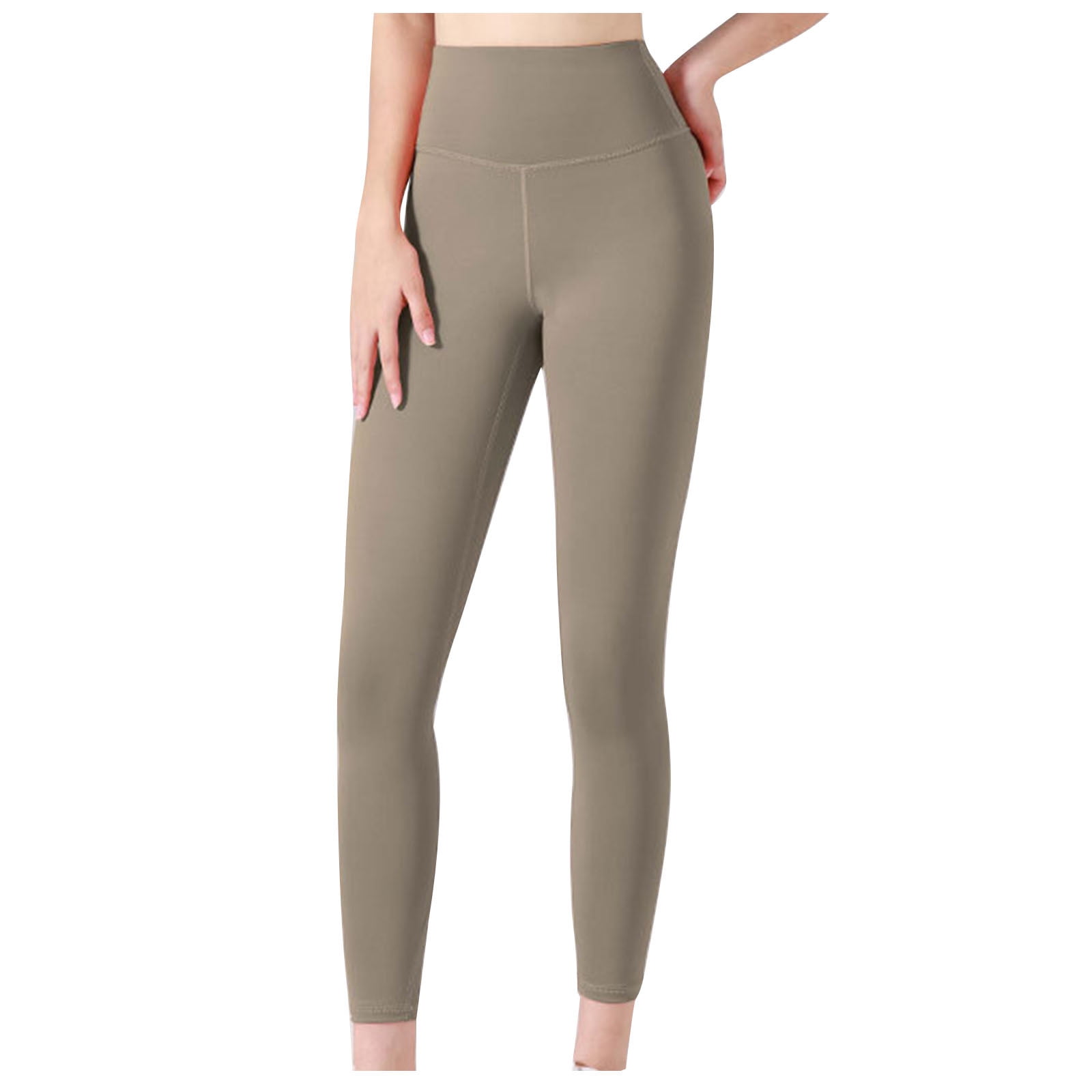 Timegard Yoga Pants Women High Waist Skinny Belly Control Quick Dry ...