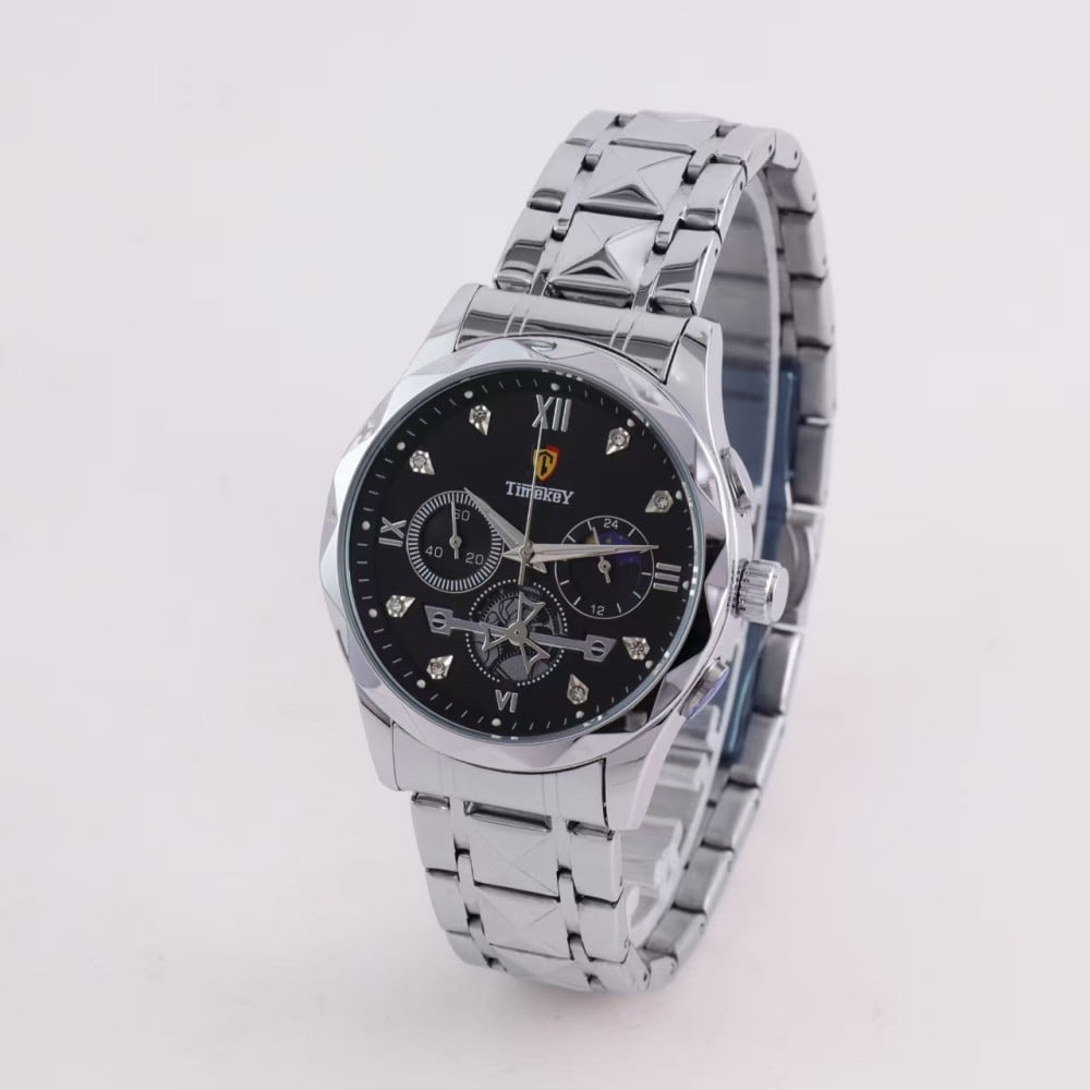TimekeY Watches for Men, Mens Watches Quartz Gold Stainless Steel ...