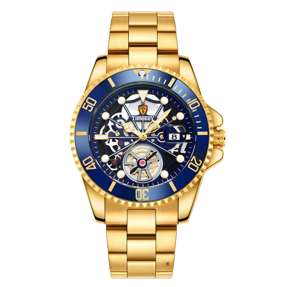 Timekey Quartz Wristwatch Men's Skeleton Mechanical Watch - a Gentleman ...