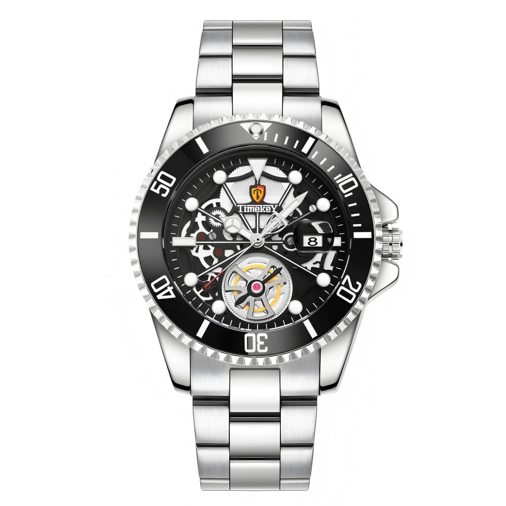 Timekey Quartz Wristwatch Men's Skeleton Mechanical Watch - a Gentleman ...
