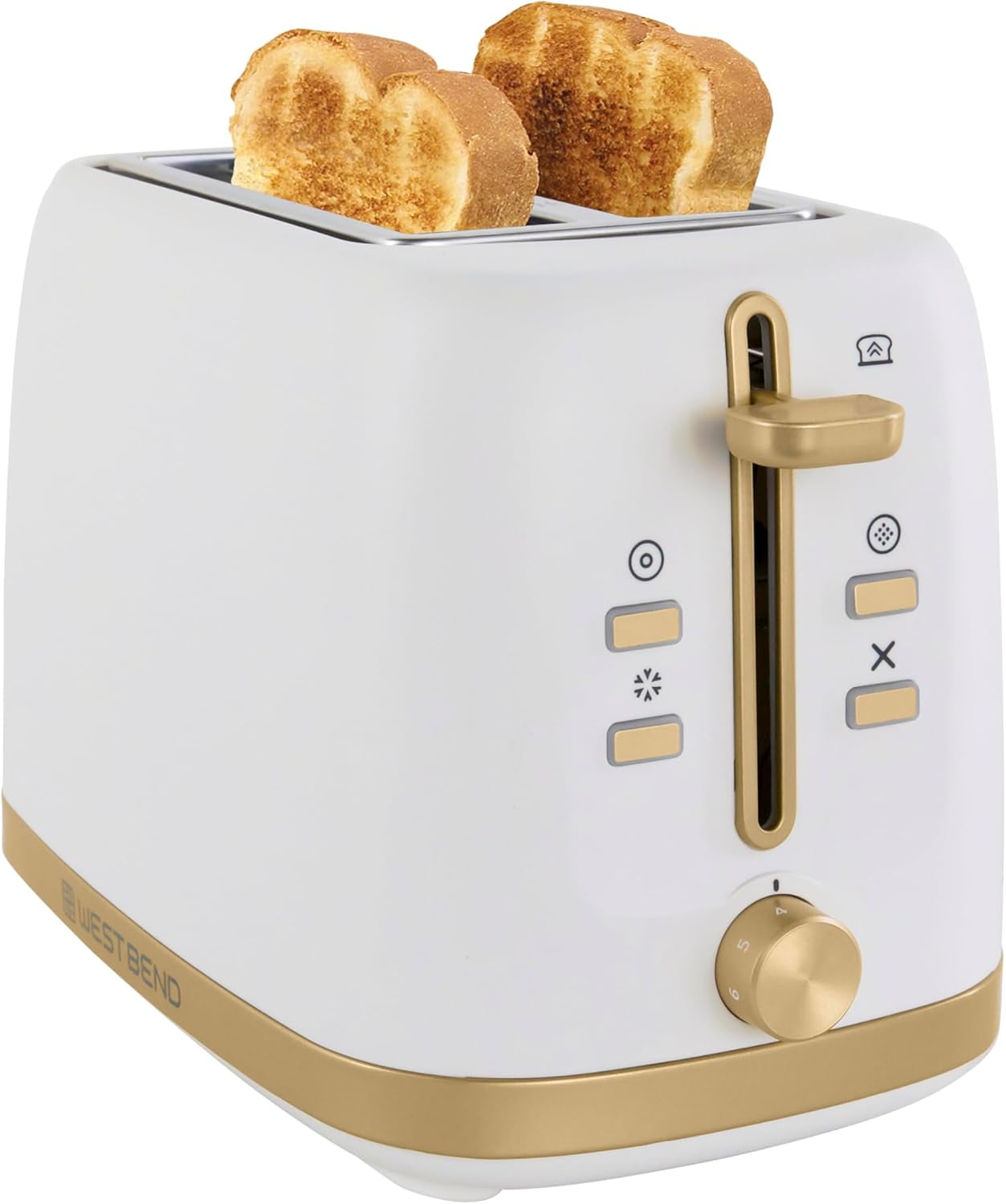 Timeless 2-Slice Toaster with 7 Browning Levels, Bal/Waffle/Defrost ...