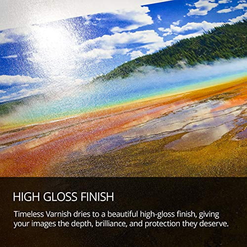 Timeless Archival Print Varnish - 1 Quart Glossy Finish - Premium Water ...